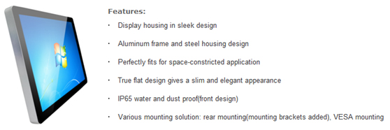 ITD True Flat PCAP Displays