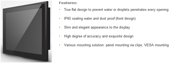 ITD True Flat PCAP Displays