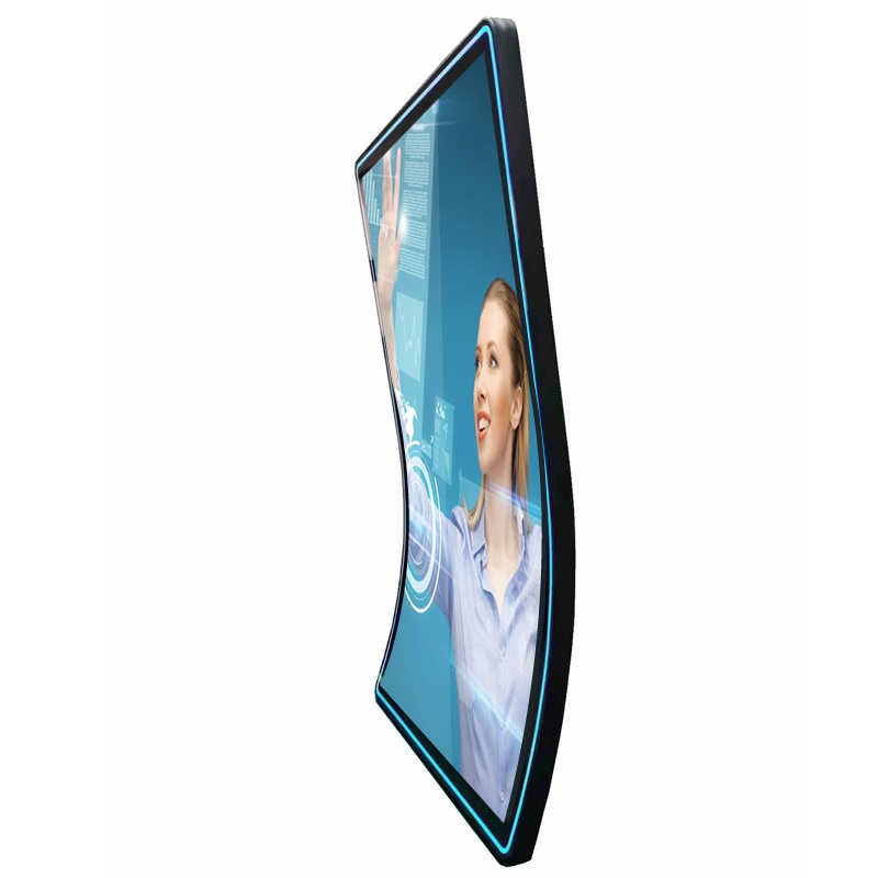 43 inch LED Halo Framed J Type Curved Touch Monitor