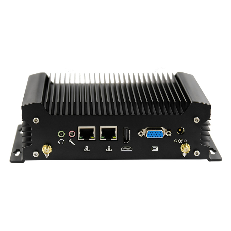 Industrial Fanless Embedded Box PC I3I5I7 IBC8