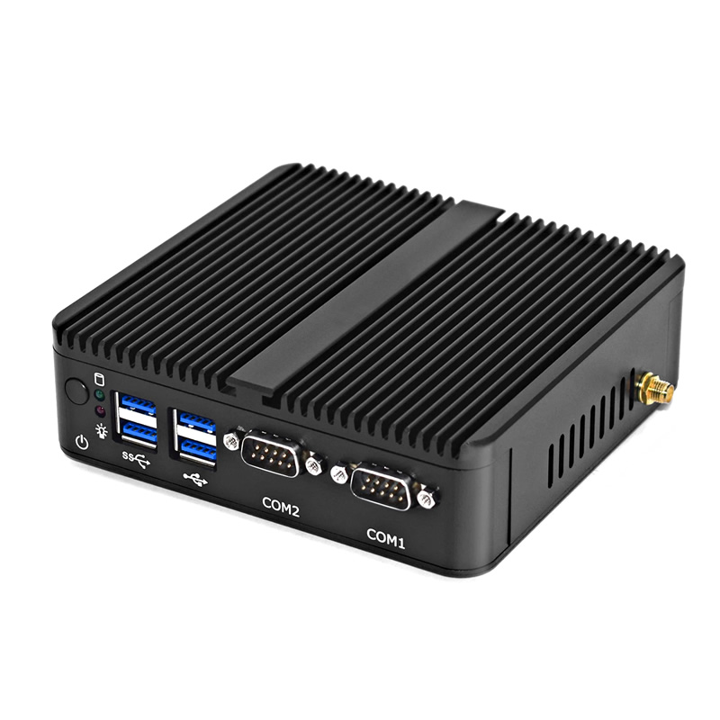 Industrial Fanless Embedded Box PC Intel J4125